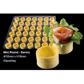 Mini Round Savory Shells | Worldwide