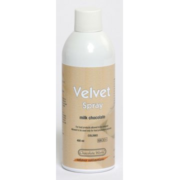 Velvet Spray Milk Chocolate | Worldwide